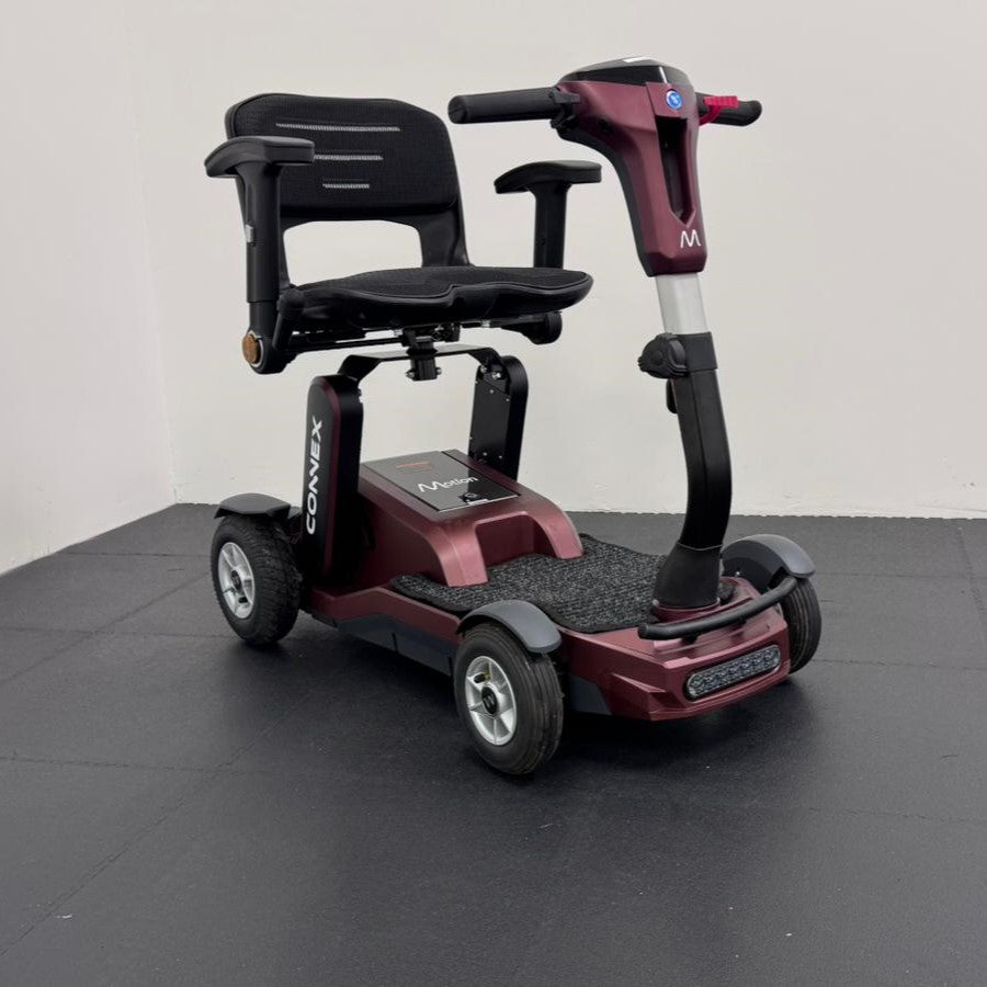 Motion Healthcare Connex Burgundy Scooter | Mobility Warehouse – Mobility Warehouse UK